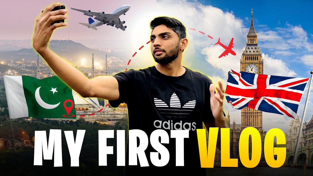 My First Vlog: Pakistan to London | A Day in My Life in the UK🇬🇧 - YouTube