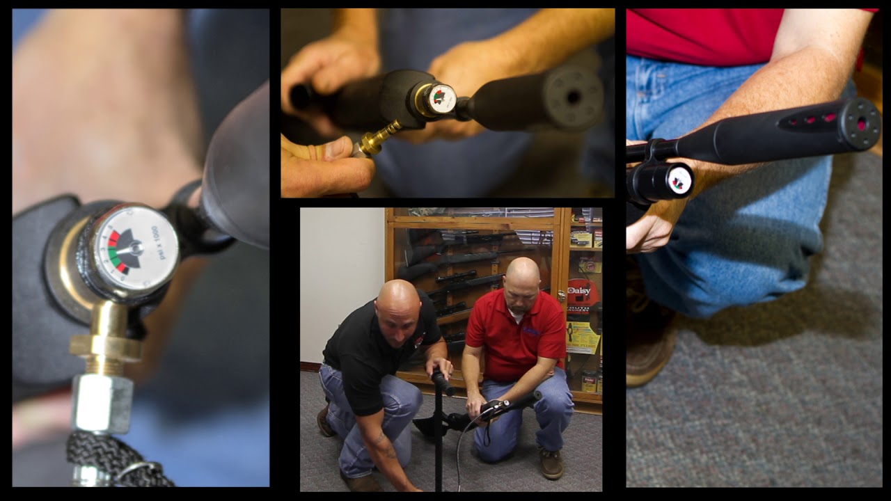 How To Fill The Tank On The Gamo Urban PCP Pre-Charged Pneumatic Air ...