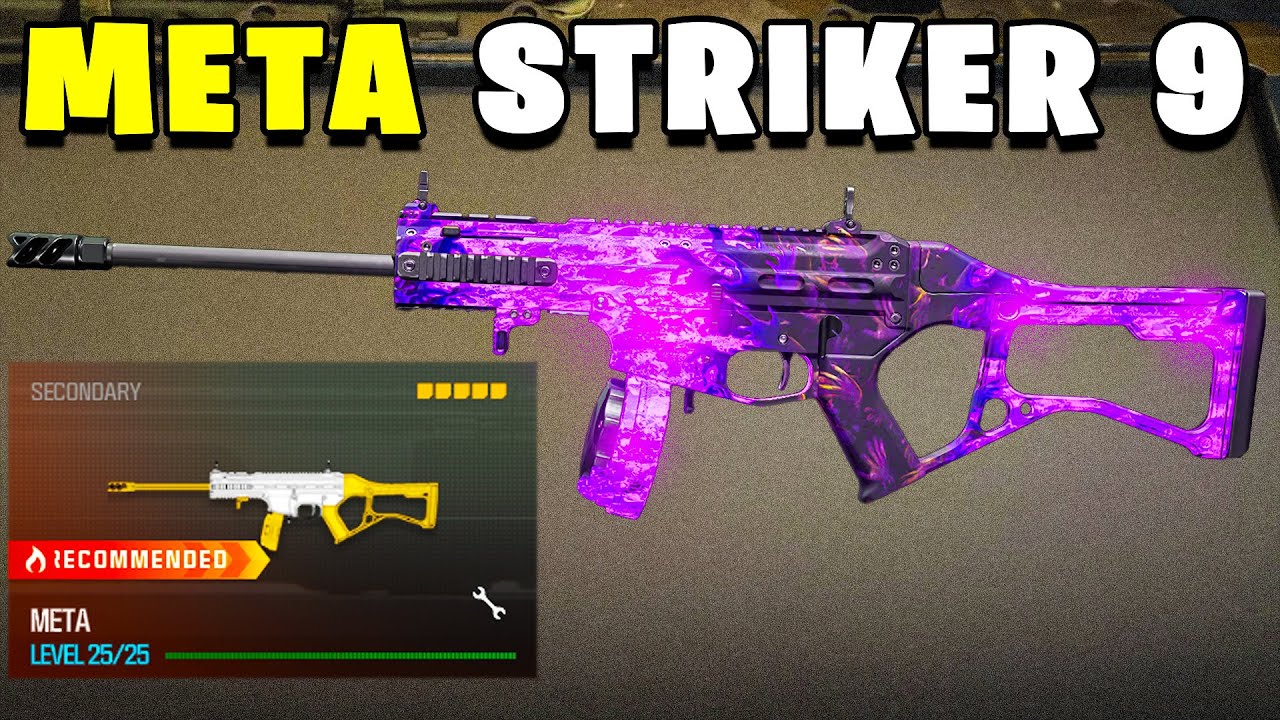 the new *META* STRIKER 9 CLASS in WARZONE 3! (Best STRIKER 9 Class ...