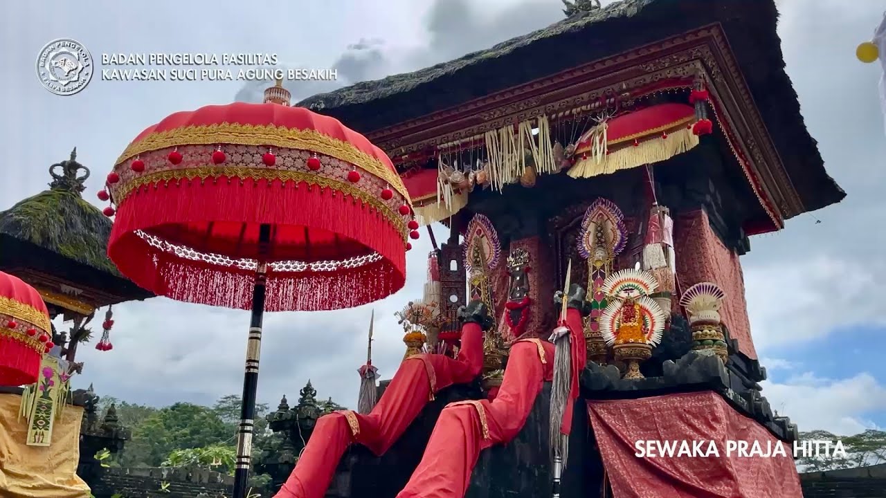 Usabha Posya di Pura Bangun Sakti Besakih - YouTube