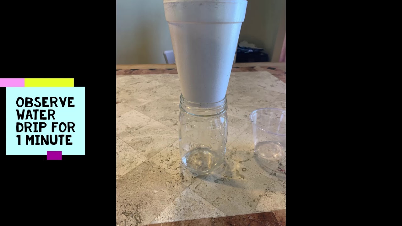 Water Retention Science Experiment - YouTube