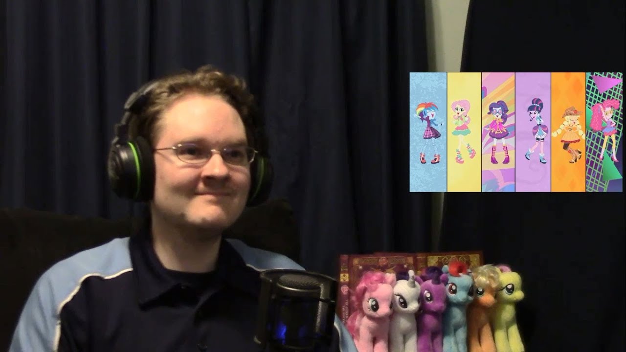 Blind Reaction EQG Friendship Through the Ages & Life is a Runway - YouTube