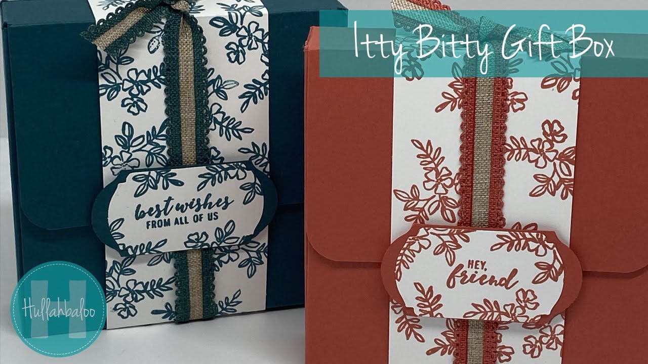 Gift Box made using 2019-2021 Incolors - YouTube