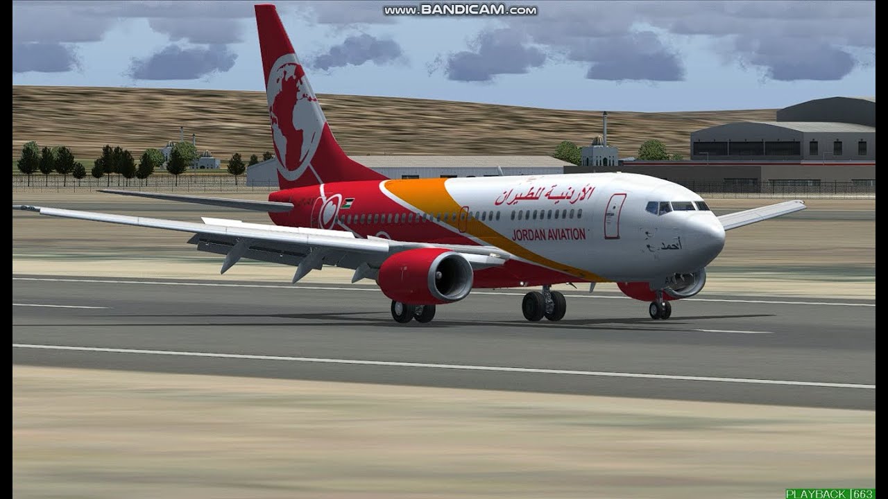 Jordan Aviation B737 Amman Queen Alia International Airport OJAI ...