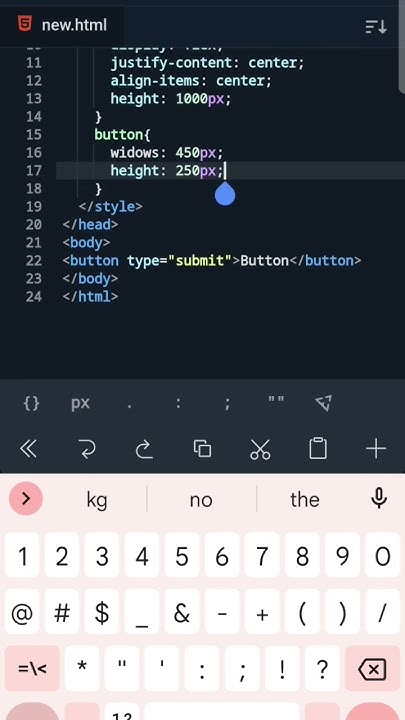How To Create A Simple Button In Css Webdeveloper Programming Youtubeshorts Javascript Youtube 