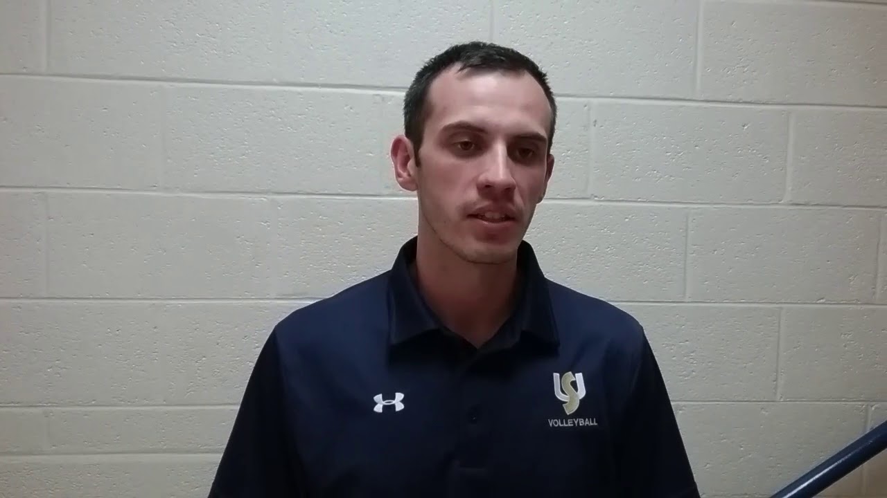 Volleyball Coach Alexander Hoekstra after loss to Ursuline - YouTube