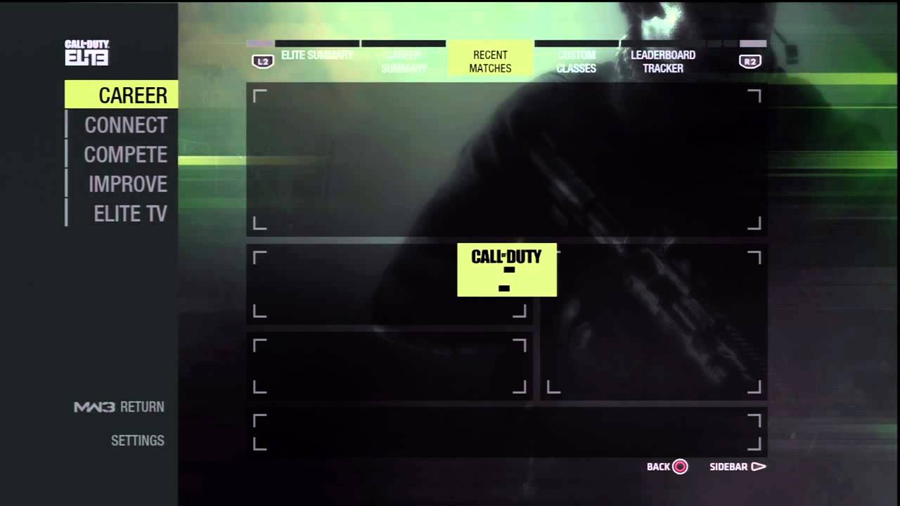 call of duty elite tutorial tour guide modern warfare 3 MW3 - YouTube