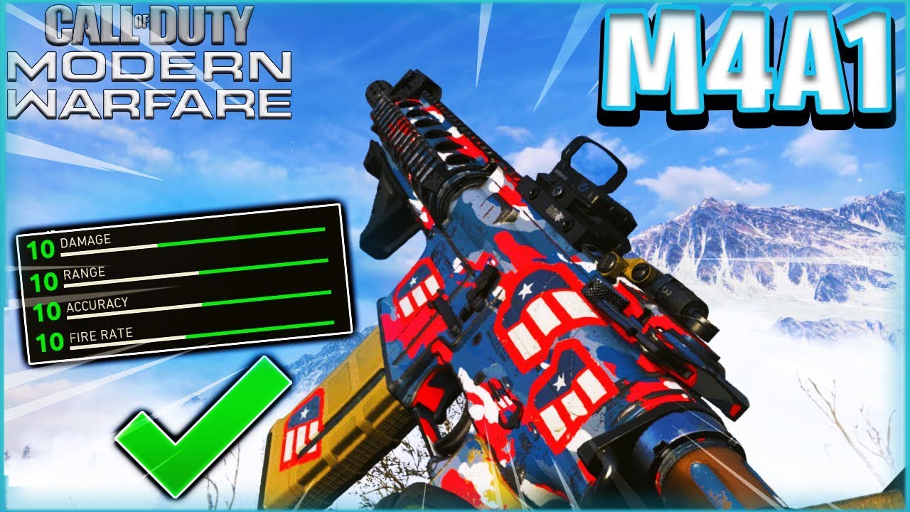 M4a1 Best Class Setup In Cod Modern Warfare M4a1 Best Gunsmith