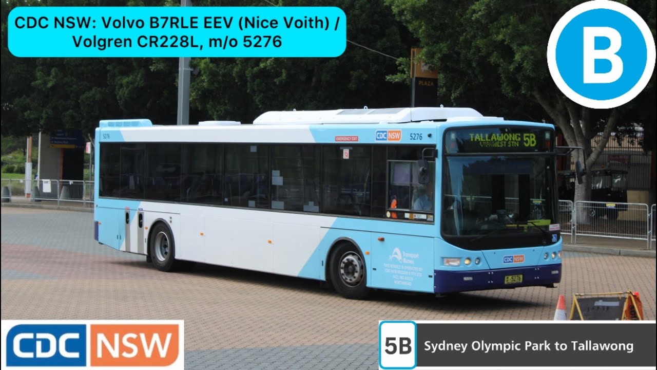 CDC NSW: Volvo B7RLE EEV (Nice Voith) / Volgren CR228L, m/o 5276 [Part ...