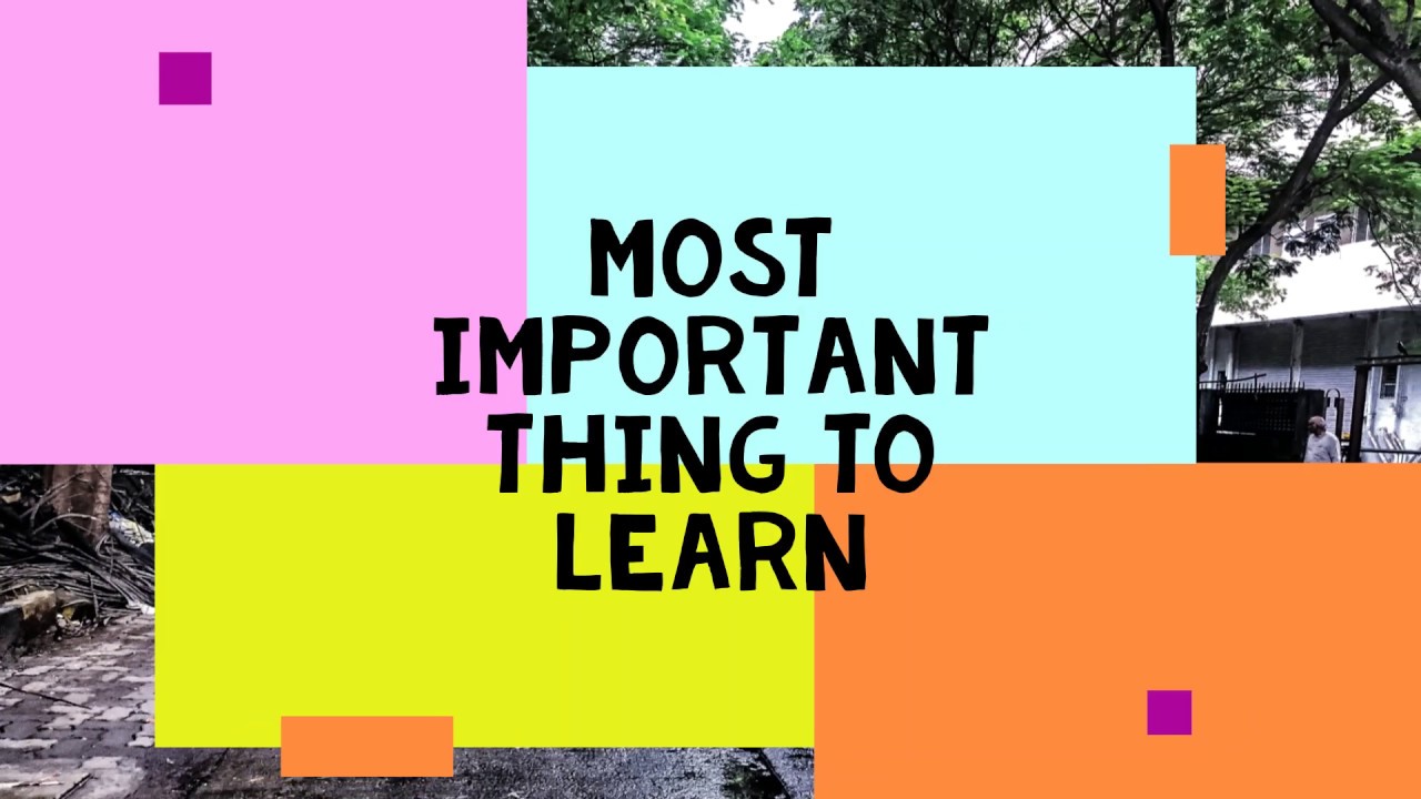 Most Important Thing To Learn YouTube most-important-thing-to-learn-youtube