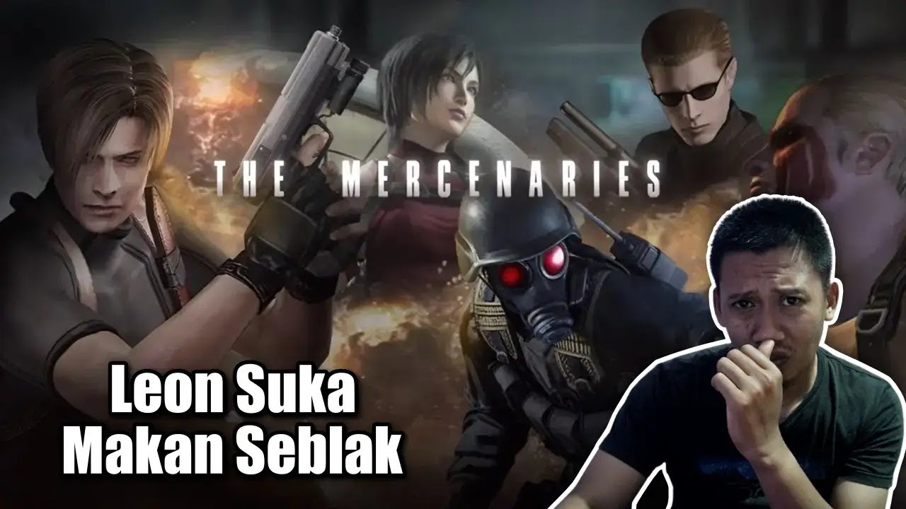 🔴[Live] Leon Suka Makan Tahu Bulat | Resident Evil 4 The Mercenaries Part #2 - YouTube