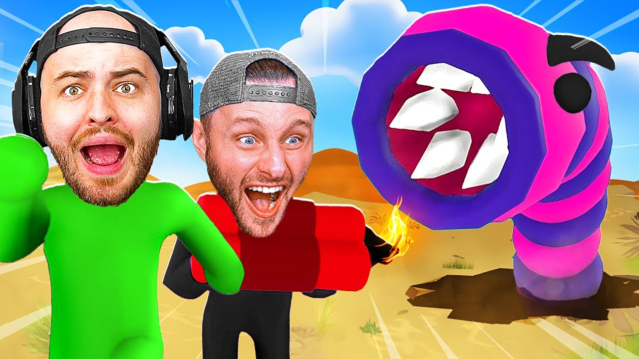 ESCAPING the GIANT WORM (Last Train Outta Wormtown) - YouTube