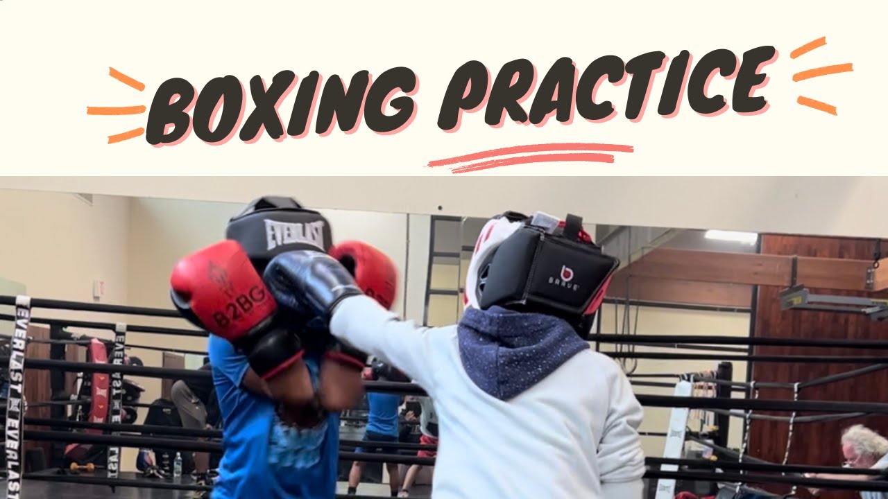 Boxing Practice #boxing #boxingtraining #kidboxing - YouTube