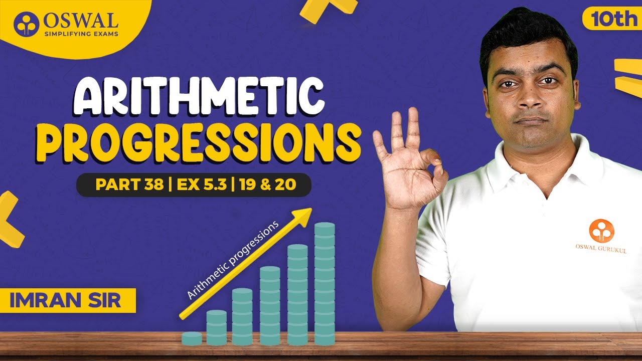 Arithmetic Progressions Ex 5.3 Q19, Q20 | CBSE Class 10 Maths Chapter 5 | NCERT - YouTube