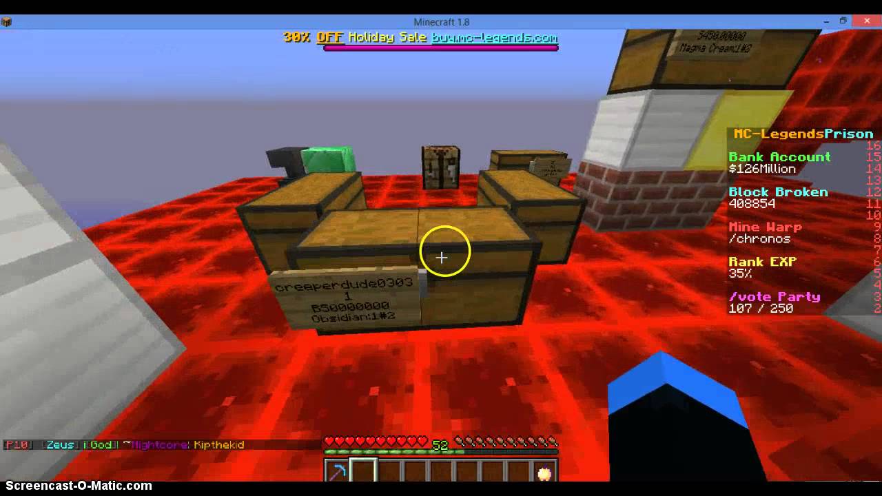 creeper afk-pool - YouTube