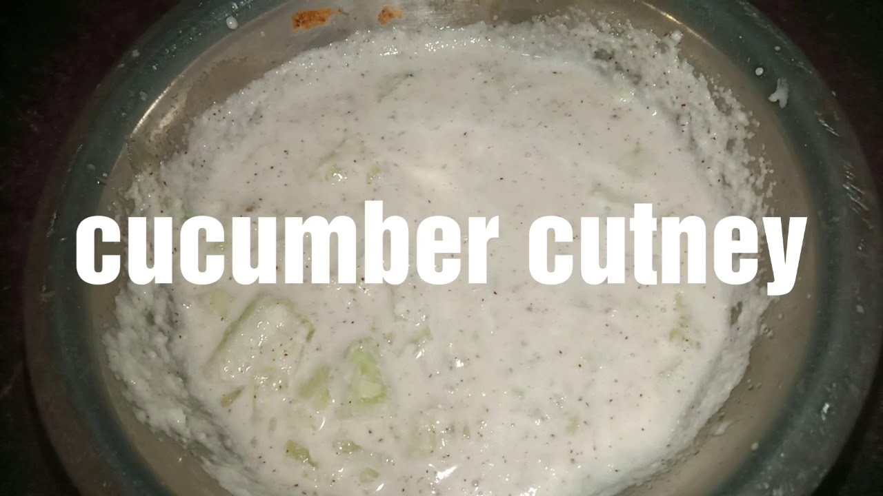 cucumber chutney | cucumber recipe | Village Food - YouTube