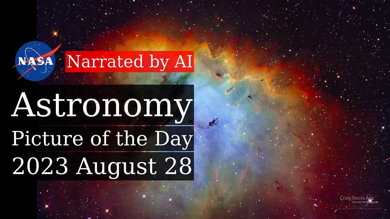 APOD: 2023-08-28 - Star Formation in the Pacman Nebula (Narrated by ...