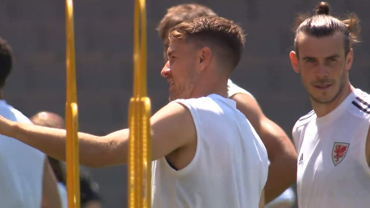 Wales Players Train Ahead Of Turkey Clash - Turkey v Wales - Euro 2020 ...