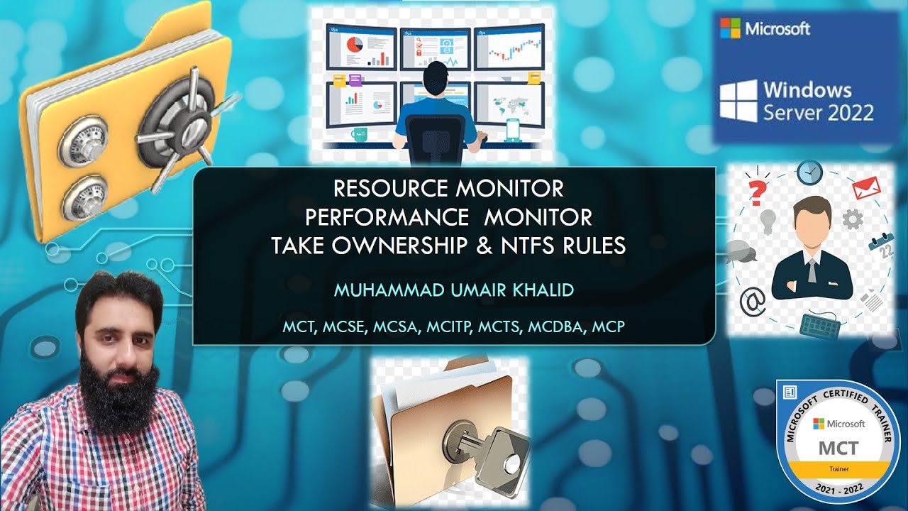 Lecture 12 - NTFS Rules, How to Take Ownership and Performance Monitor ...