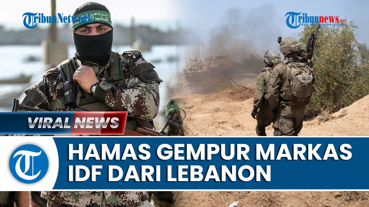 Hamas Beraksi! Luncurkan Puluhan Roket dari Lebanon ke Markas Israel ...