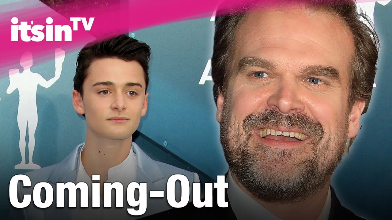 „Stranger Things“ David Harbour reagiert auf Noah Schnapps Coming Out ...