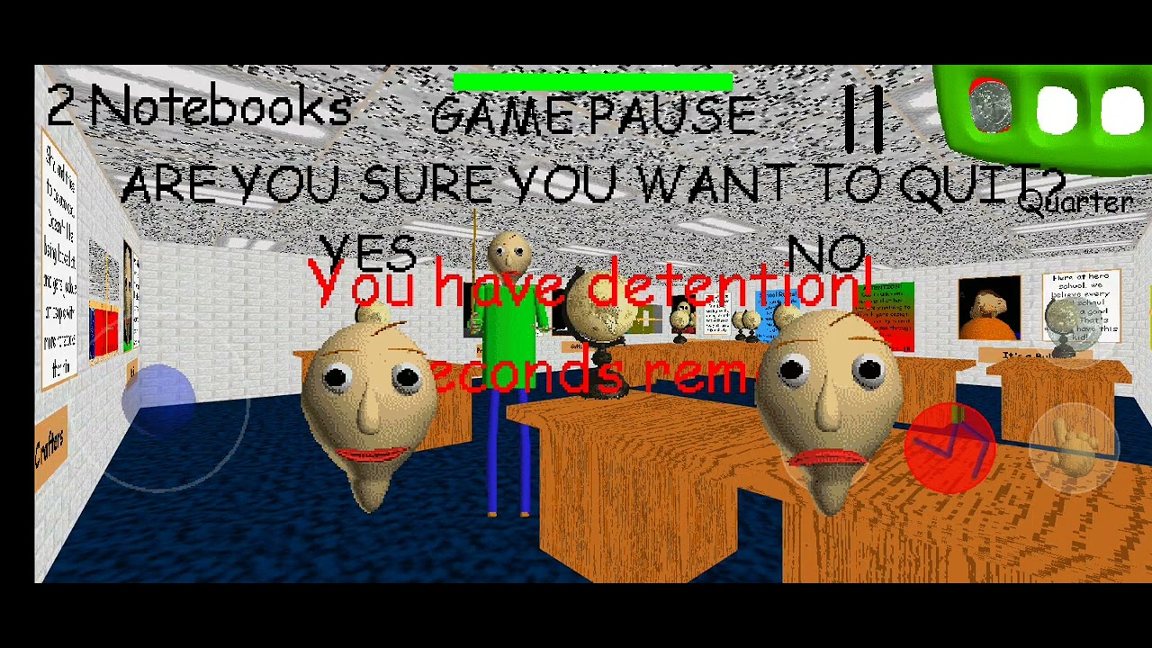 Pasándome baldi's basic - YouTube