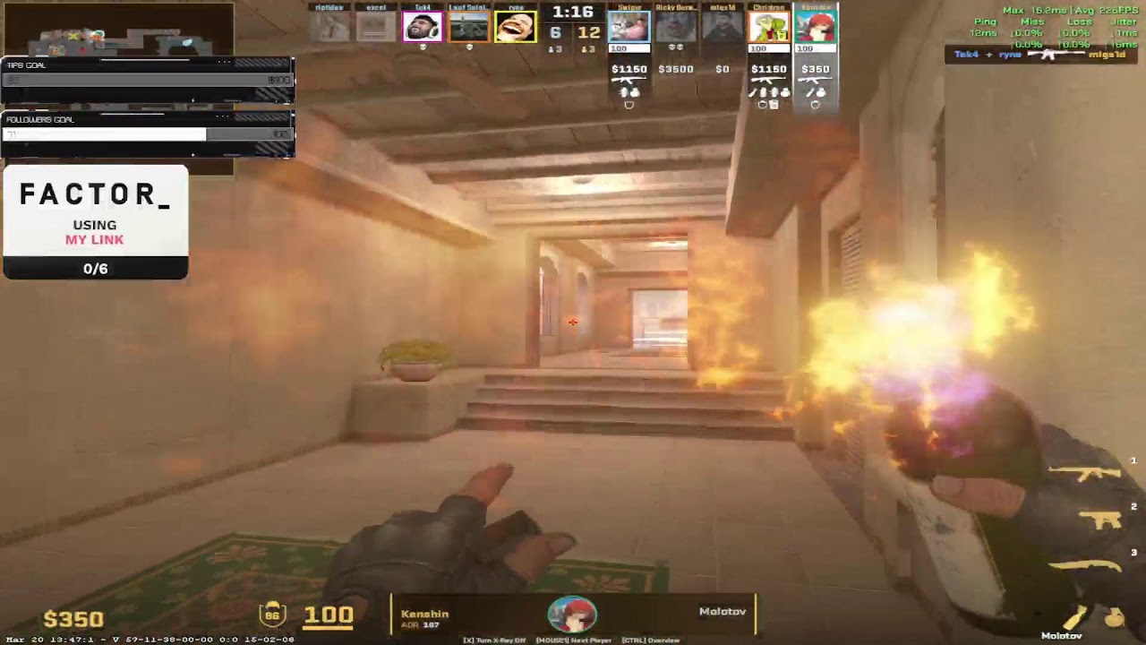 CS2 20k+ Elo | Priemer & MM | Eng #Factor75partner - YouTube