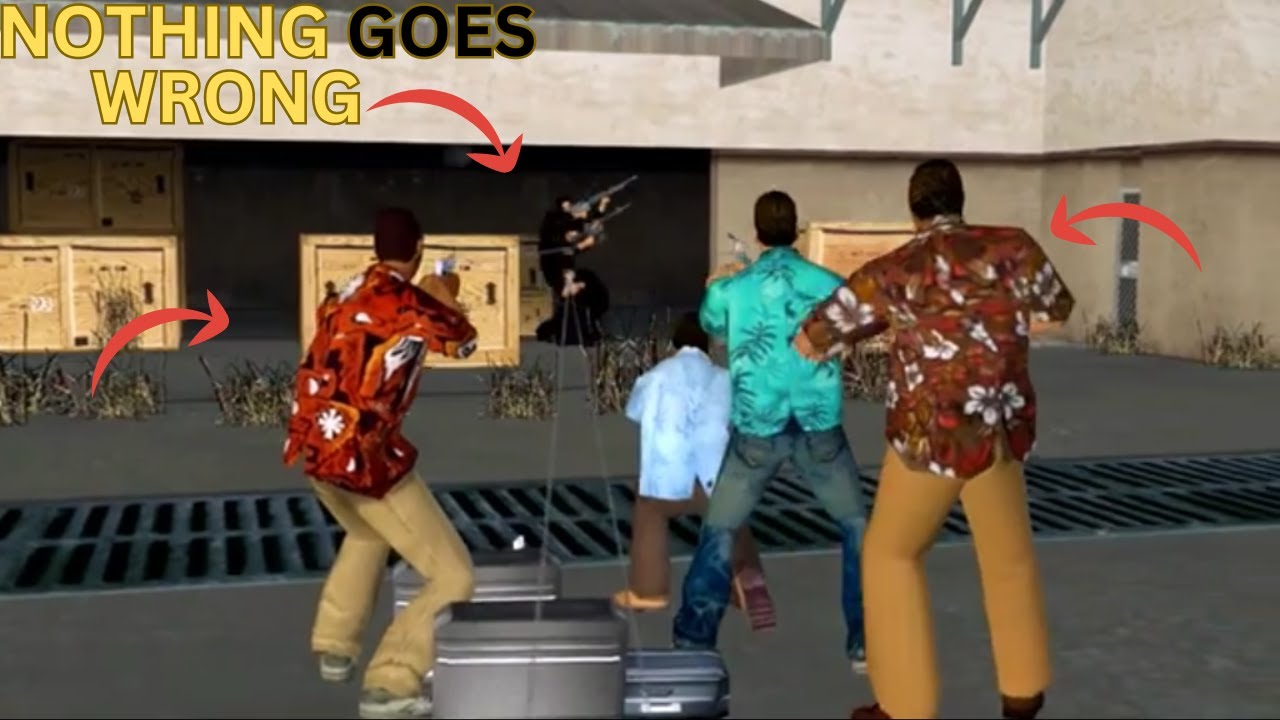 IF Nothing goes Wrong at the Beginning😎😱 GTA VICE CITY - YouTube