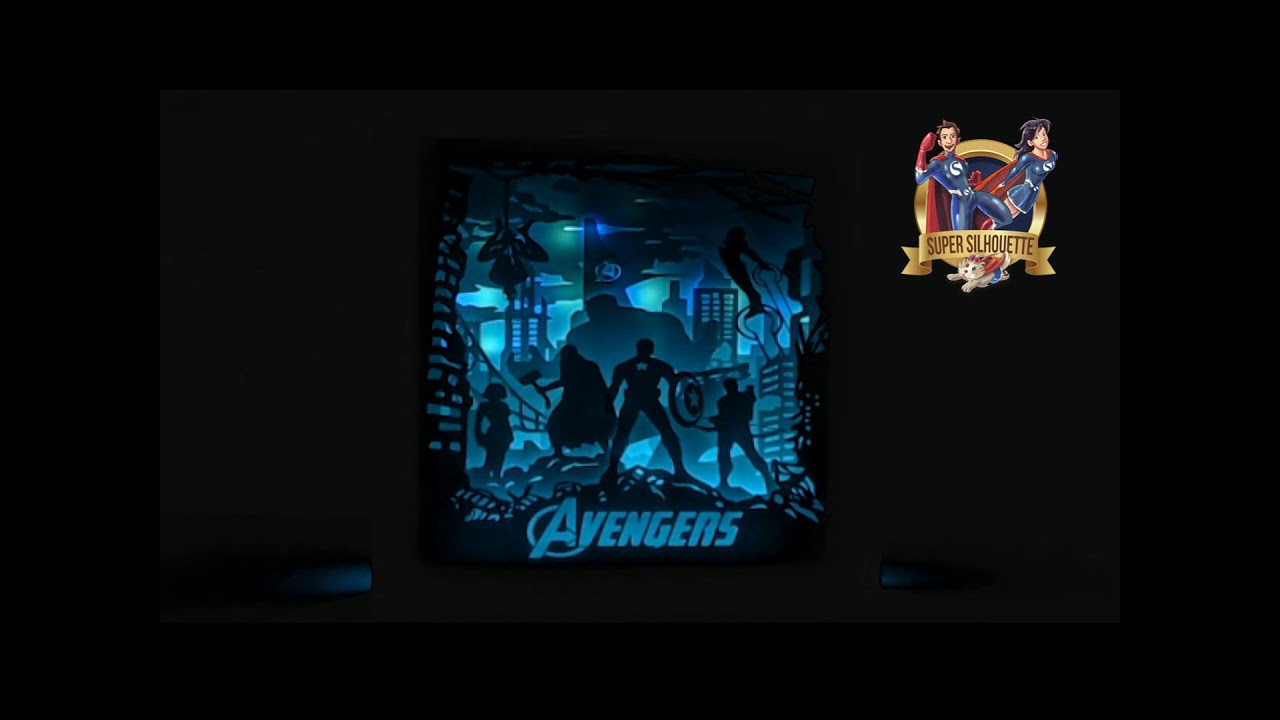 AVENGERS MAGIC LIGHT BOX - YouTube