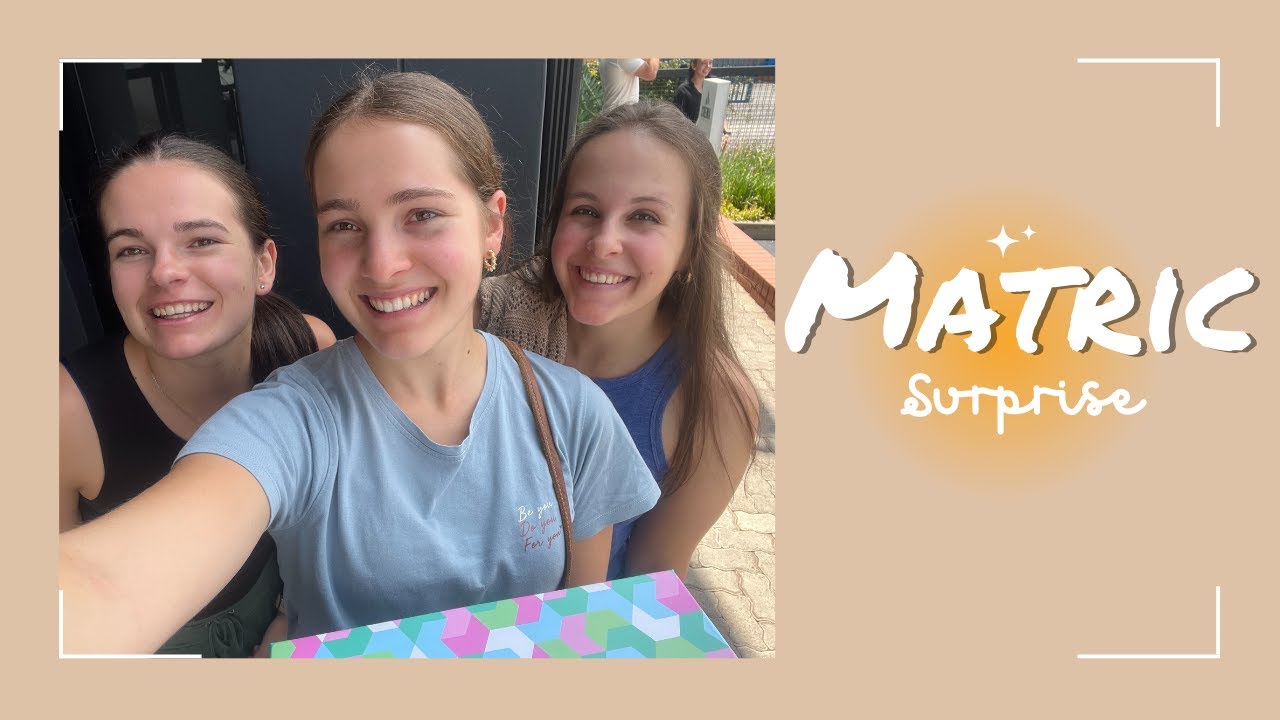 Surprising Leeza with a MATRIC care package - YouTube
