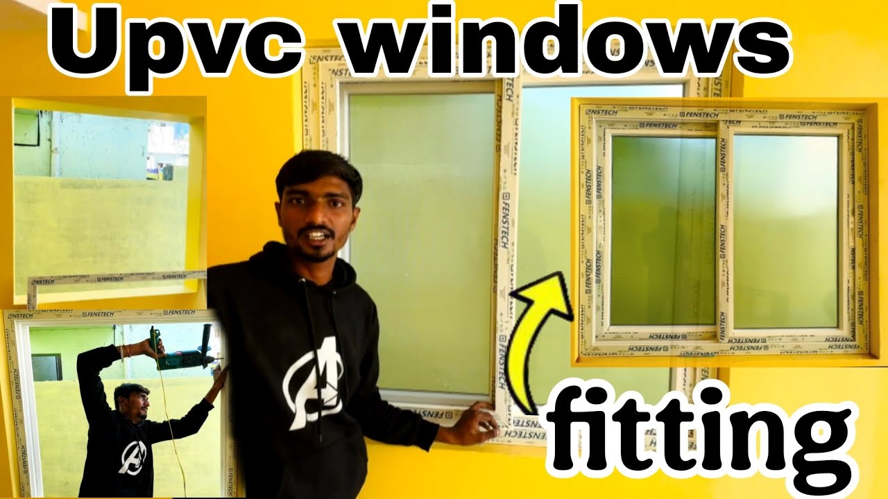 Upvc windows fitting Full video - YouTube