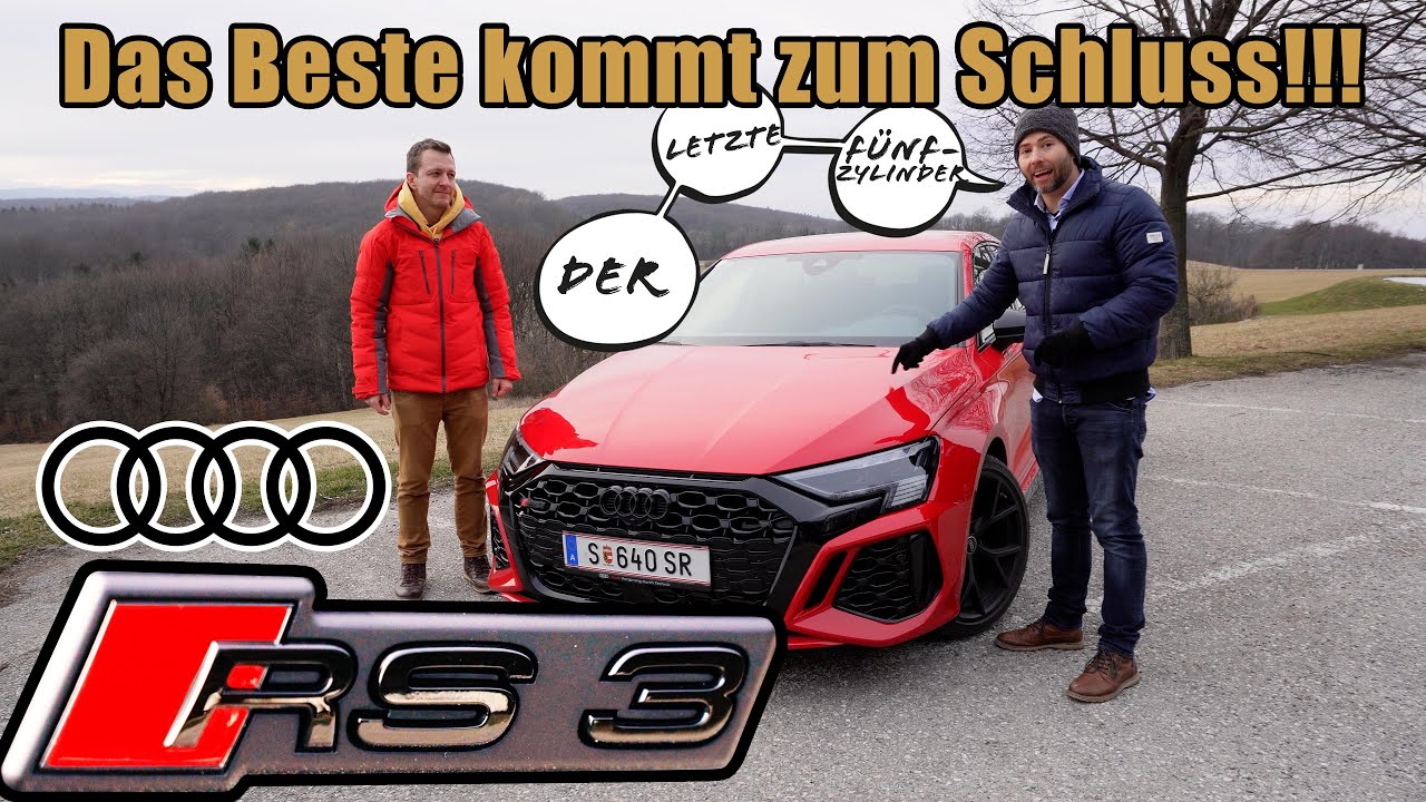 Audi RS3 im Test - Fünfzylinder für einen sechsstelligen Betrag!!! (4K ...