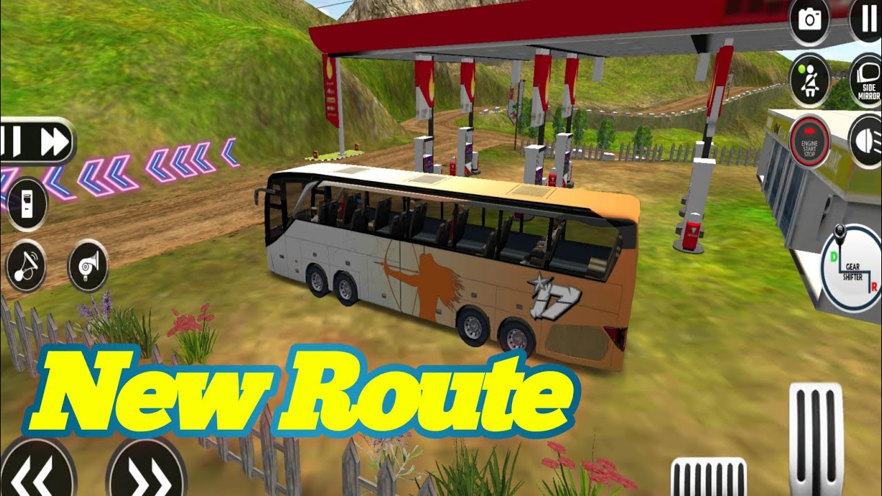 bus simulator max gameplay bus simulator games kakugamezon - YouTube