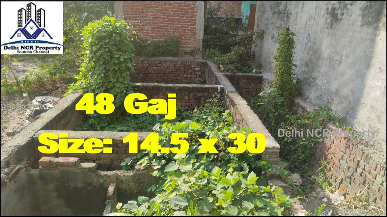 बुराड़ी दिल्ली में 48 और 66 गज के प्लाट 48 or 66 Gaj Plot in Delhi ...