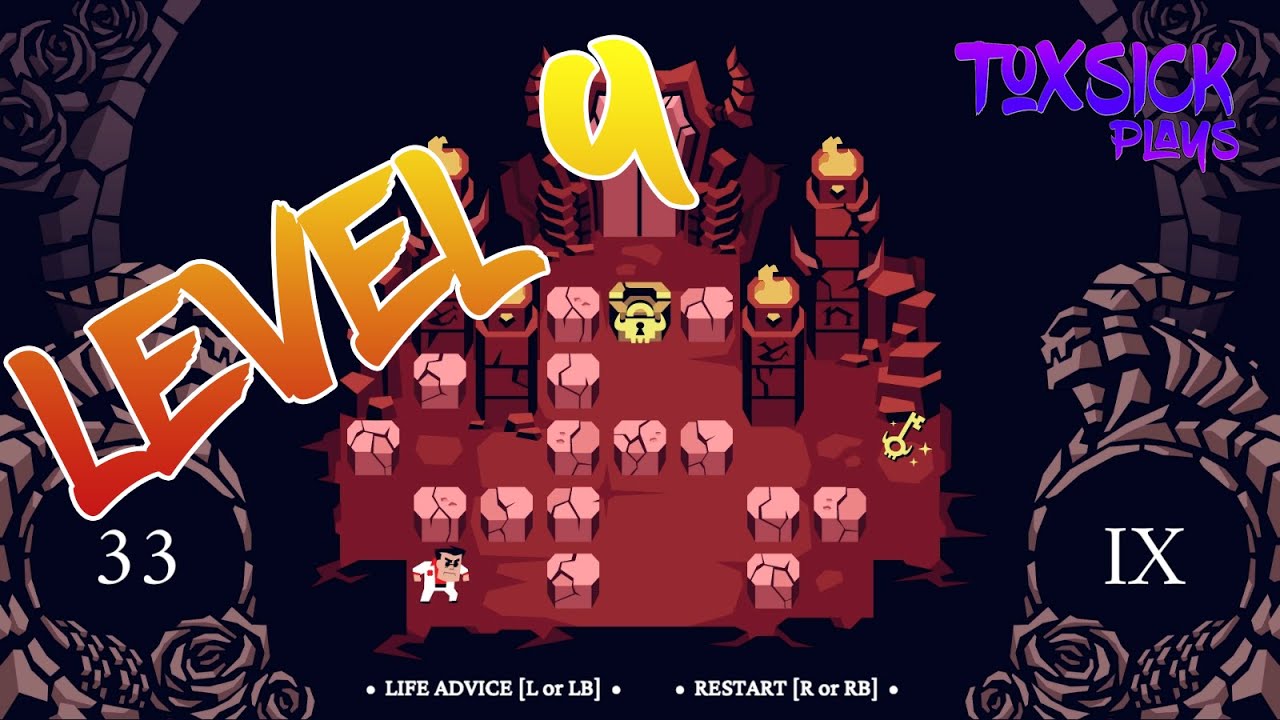 HELLTAKER LEVEL 9 - PART 1 || WALKTHROUGH NO COMMENTARY || Chapter 9 (Judgement) - YouTube