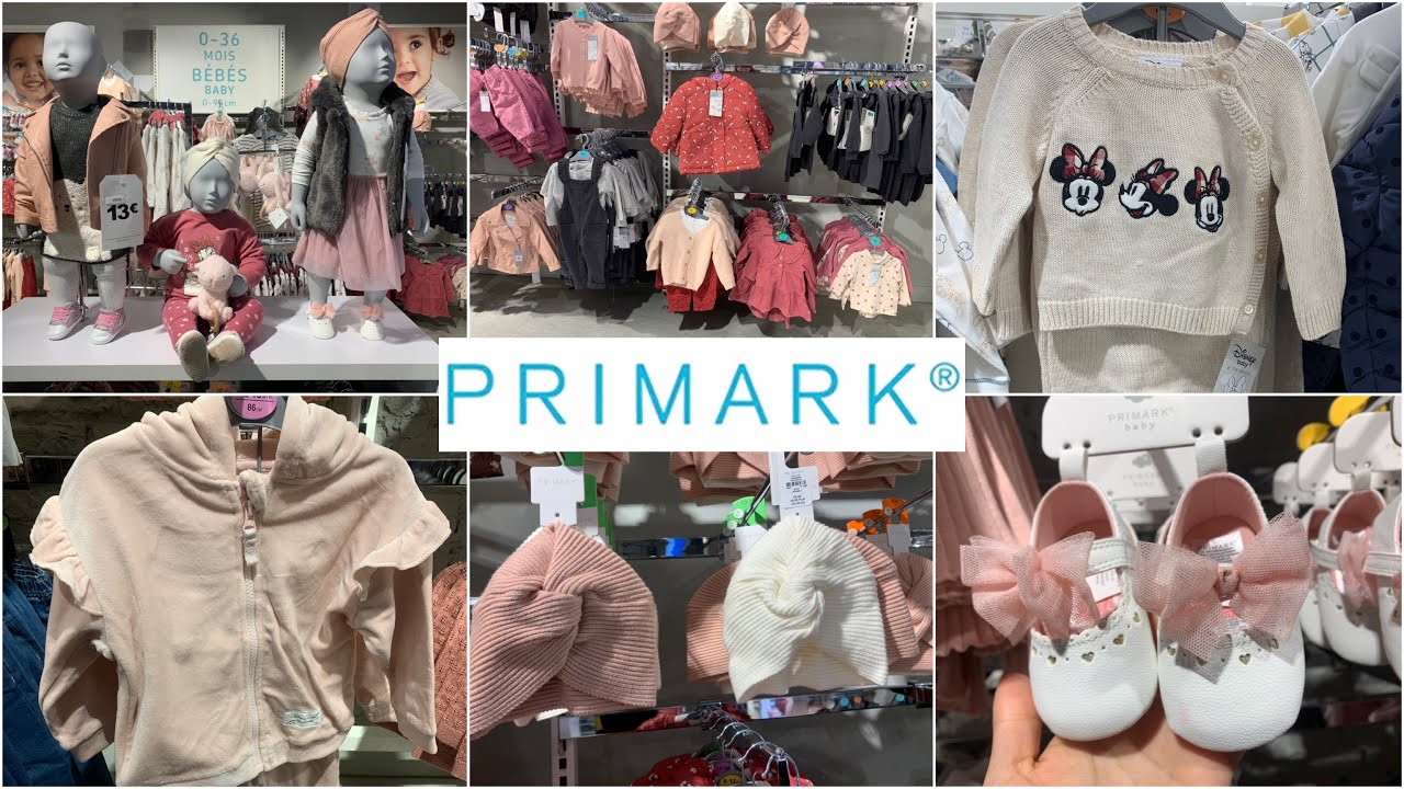 Primark newborn baby girls clothes new collection - October 2022 - YouTube