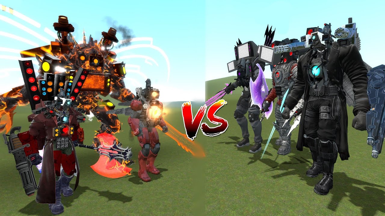 Gmod - Super Titan Cameraman Súng, Speakerman áo giáp... chống Titan ...