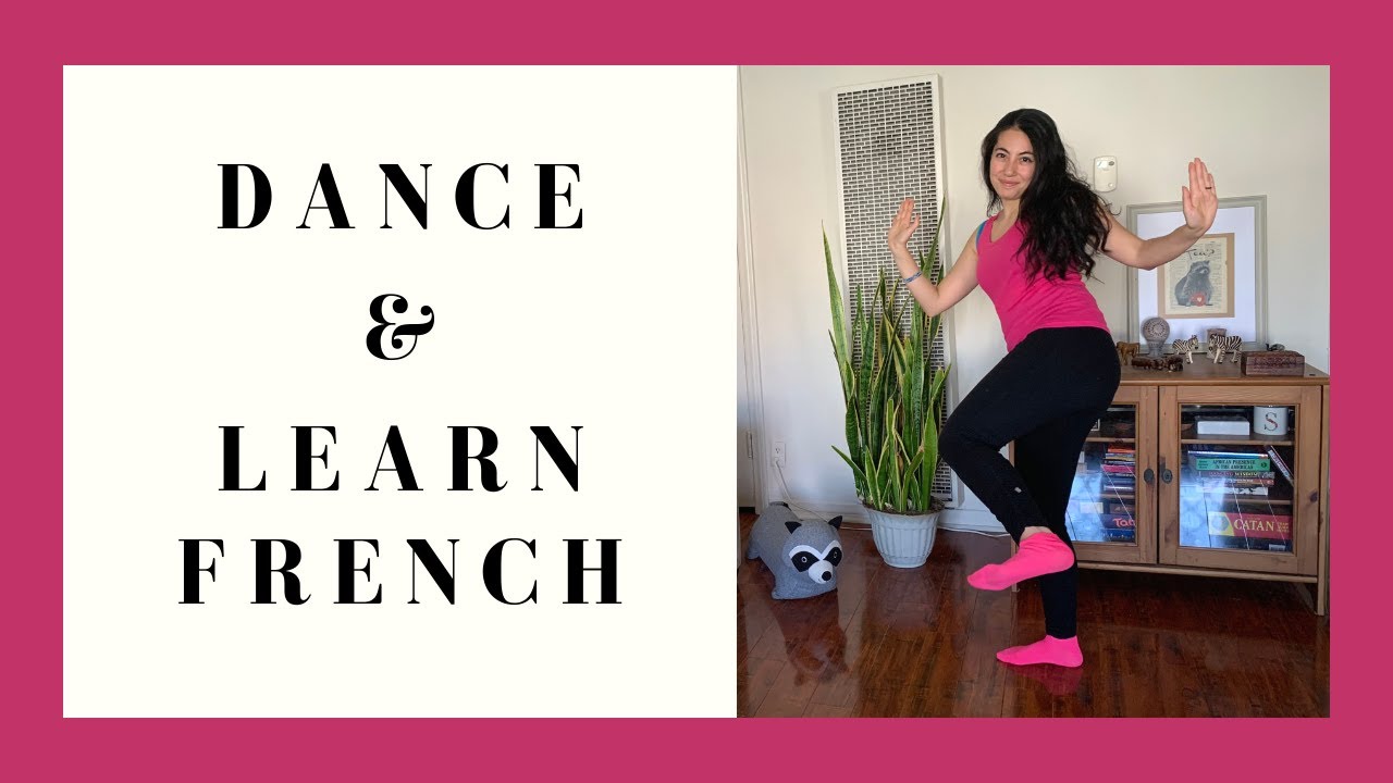 DANCE WORKOUT & FRENCH LESSON for KIDS: Easy Step by Step Tutorial ...