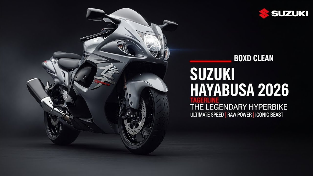 Suzuki Hayabusa 2026 – The Legend Reborn | Ultimate Power, Speed & Full ...