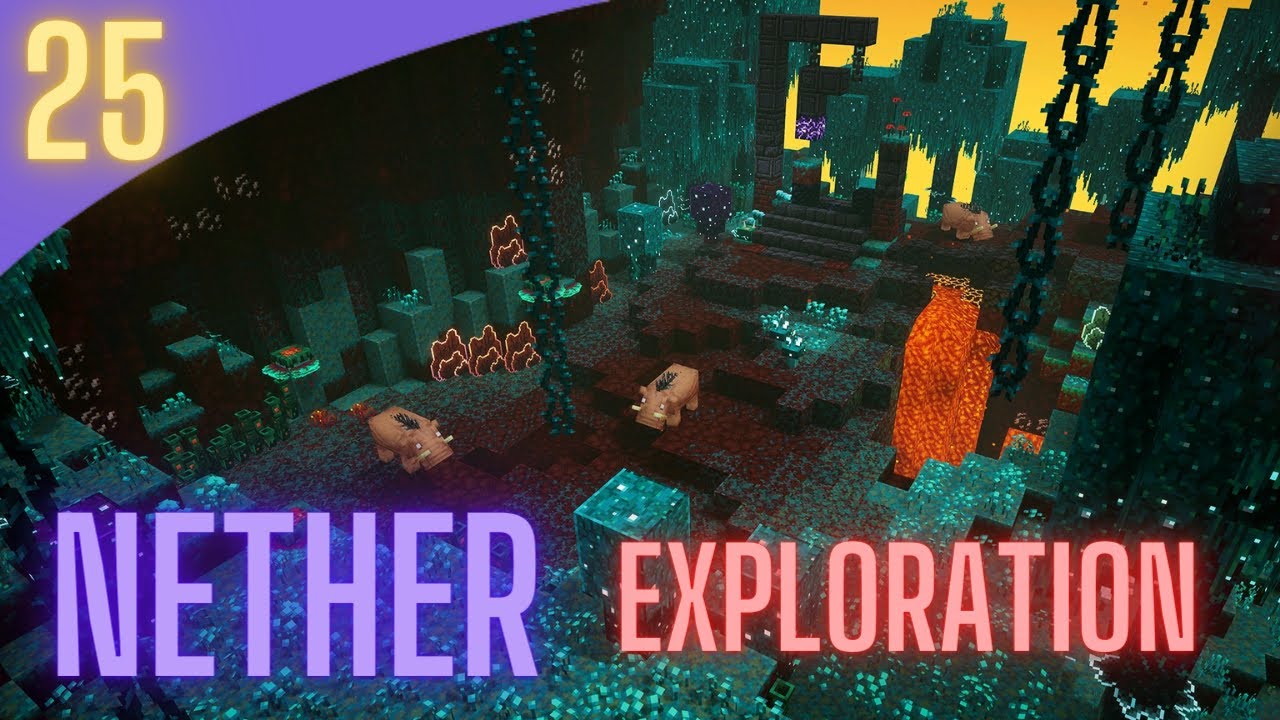 EXPLORATION d'une forêt du NETHER - Minecraft Dungeons Multi │Ep25 ...