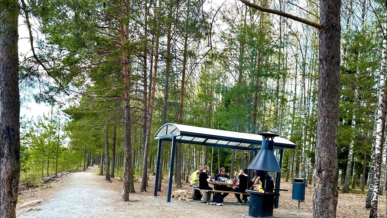 BBQ in Finland - Summer vibes in Europe Finland - YouTube