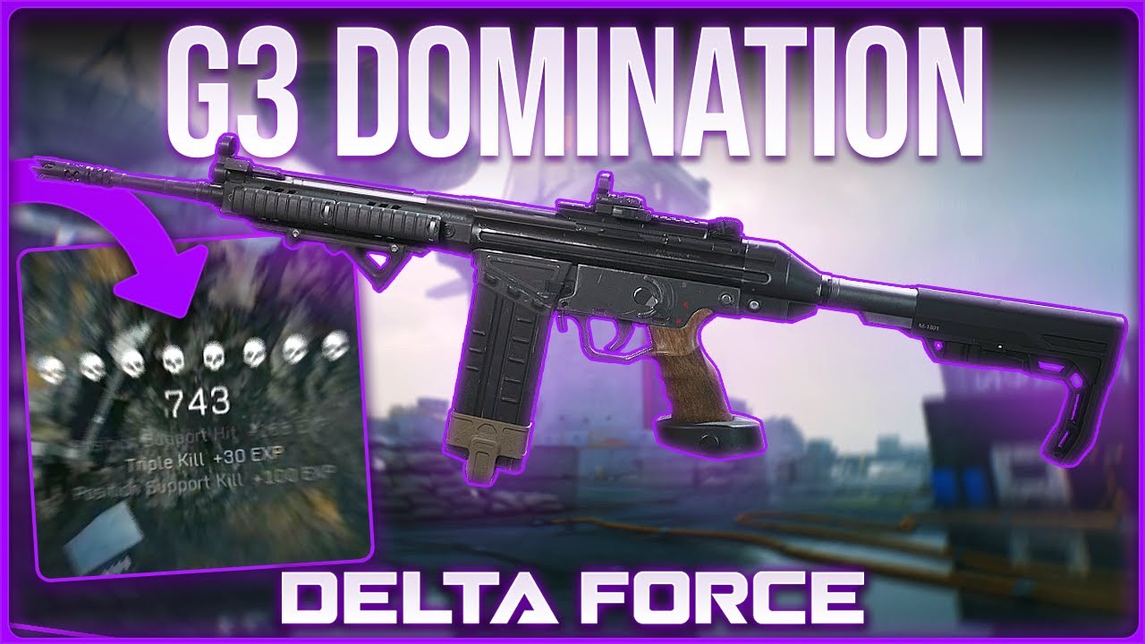 G3 absolute DOMINATION (129 Kills) - Delta Force - YouTube