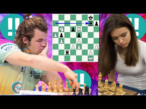 Magnus Carlsen vs Anna Cramling chess game 881 - YouTube