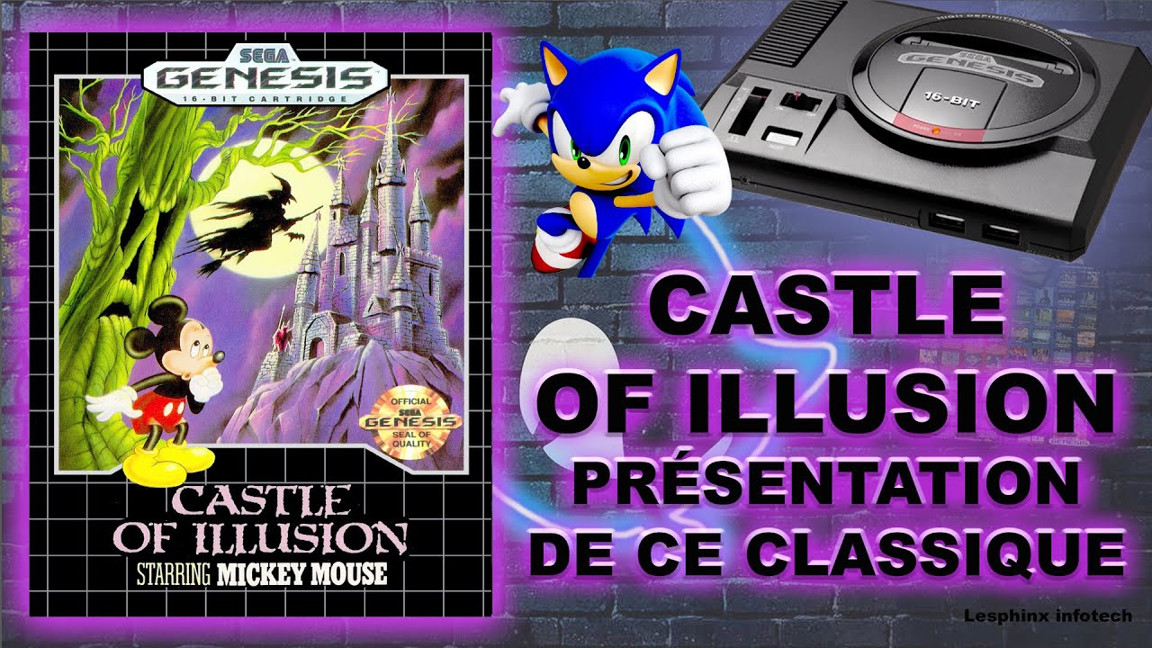 Castle of illusion Starring Mickey Mouse - Genesis / Megadrive - Jeu ...