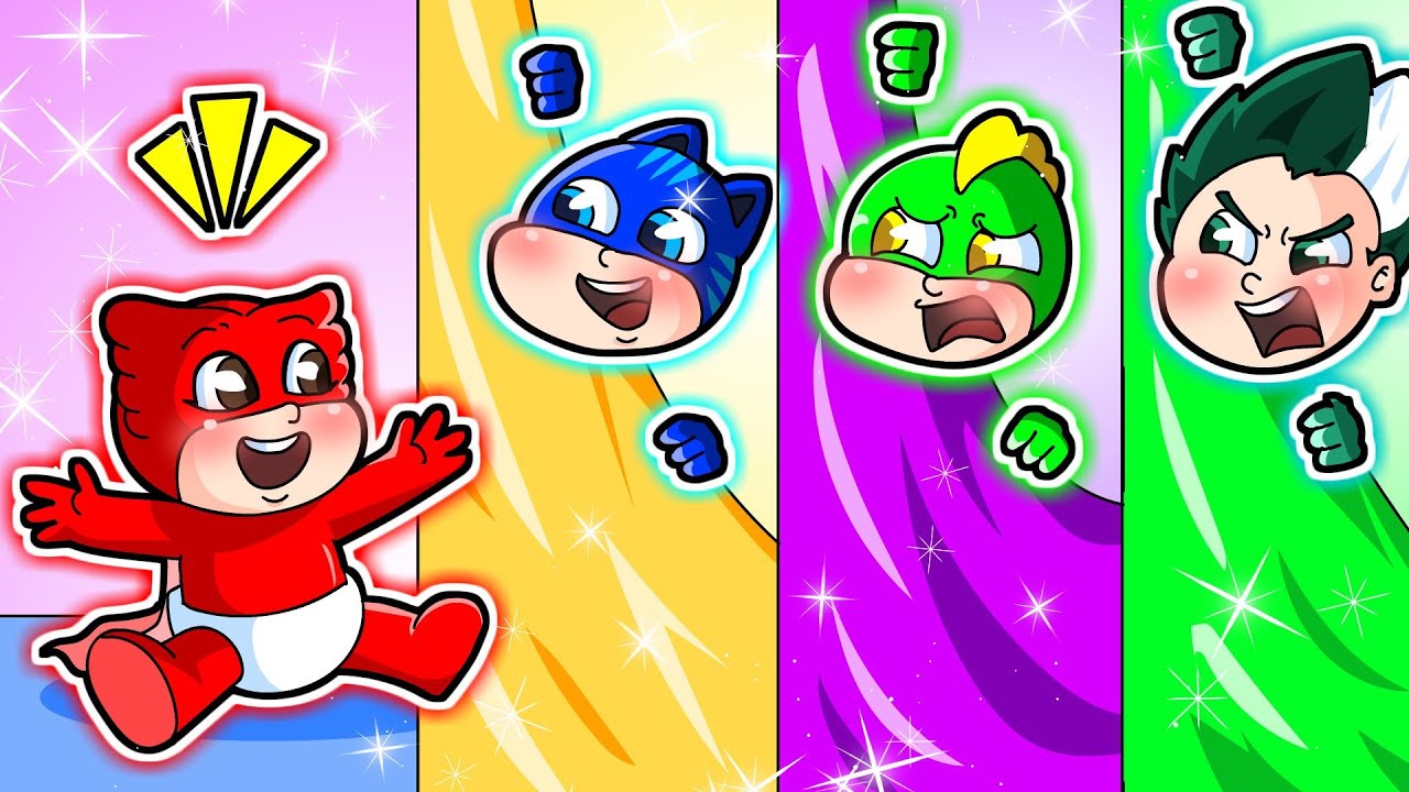 Search GAME!!! Can Baby OWLETTE find friends? CATBOY game dramatic to ...