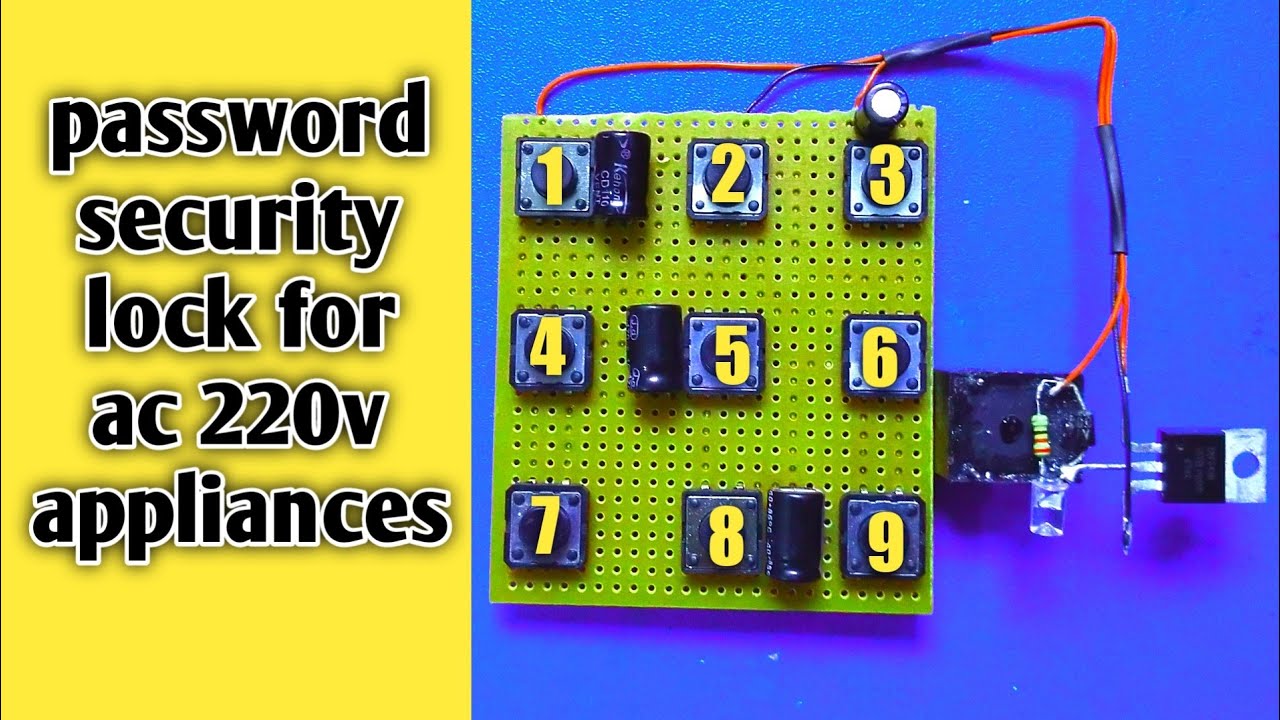 password security lock | password lock switch for electronic devices ...