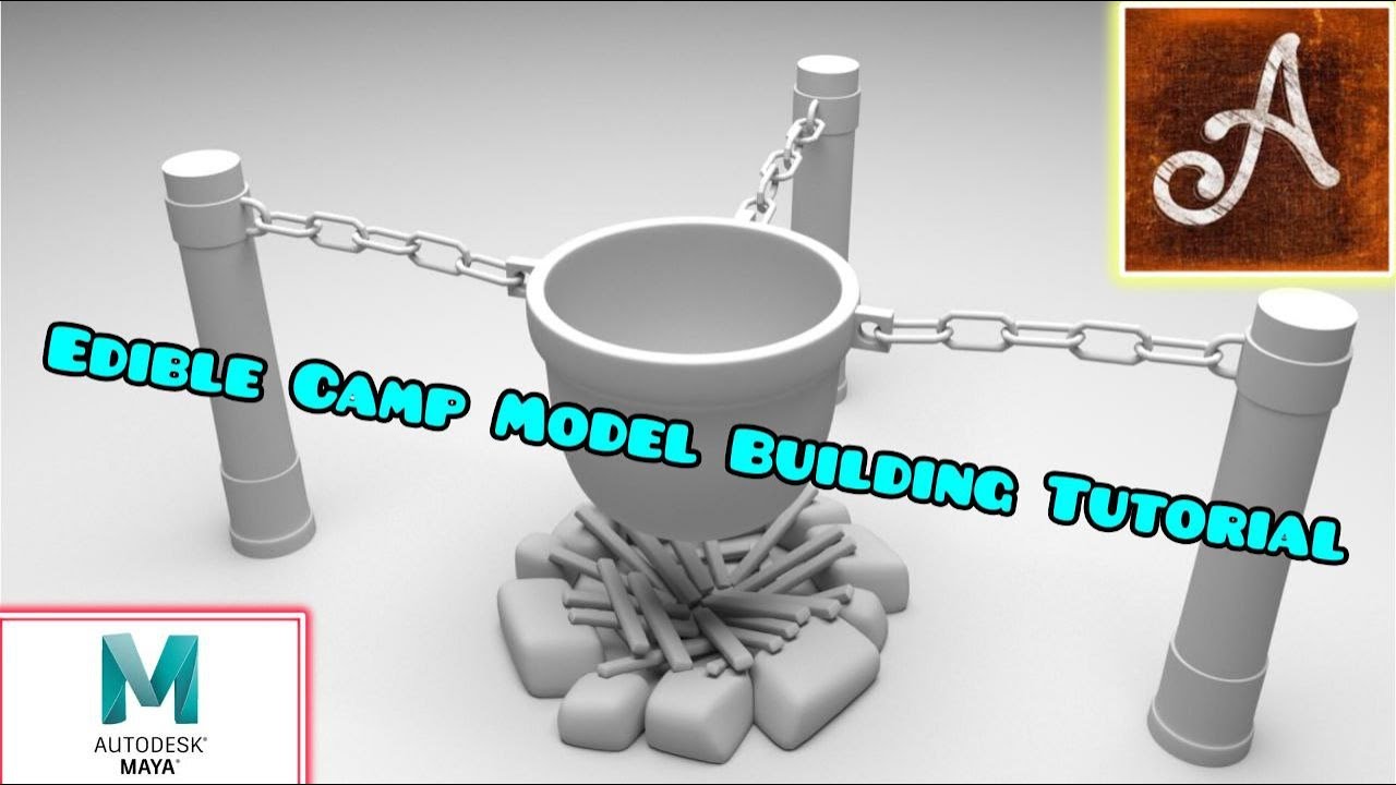 Edible Camp Model Building Tutorial - YouTube