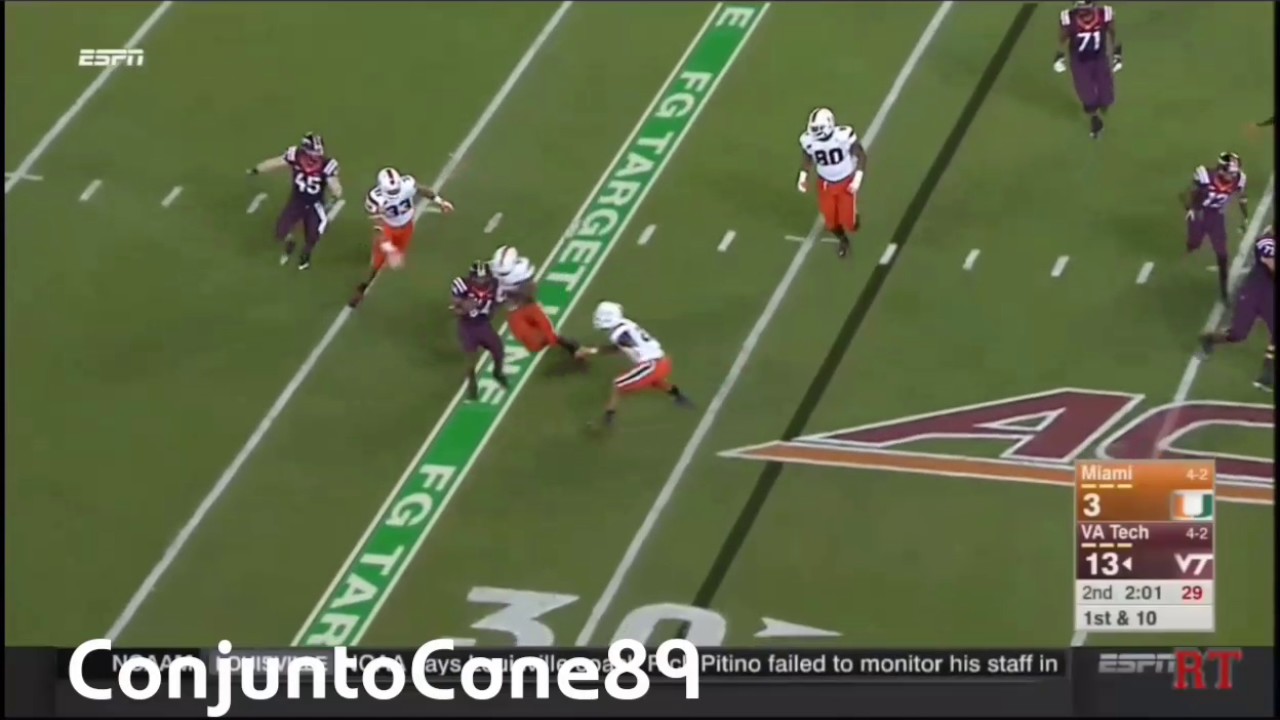 Joseph Jackson 2016 Miami Hurricanes Freshman Highlights - YouTube
