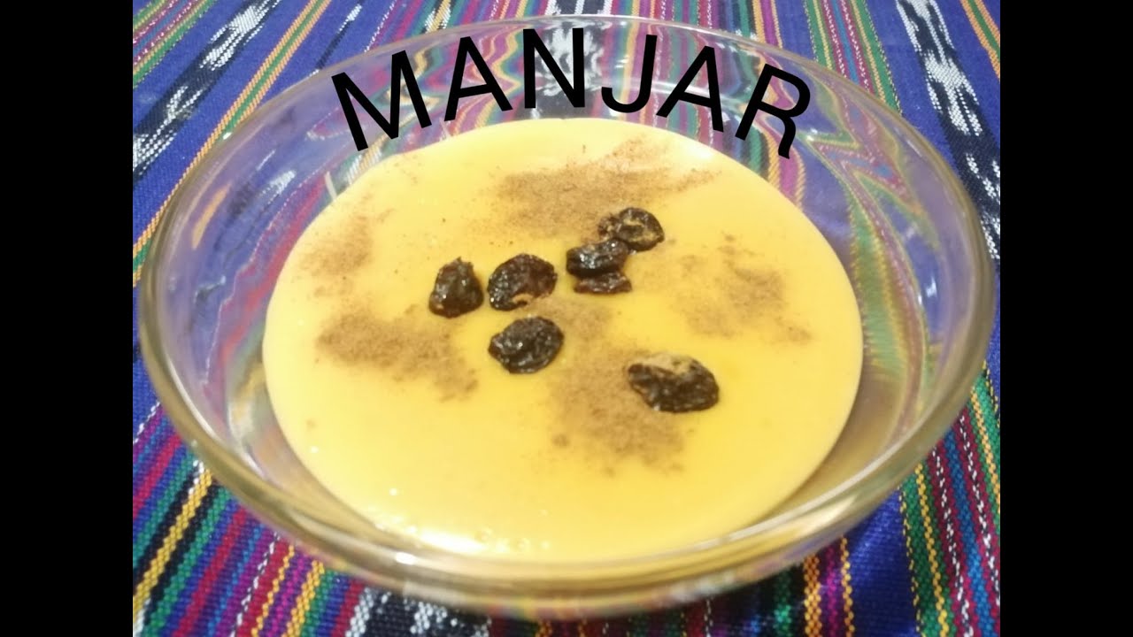 Como hacer manjar de leche guatemalteco - YouTube
