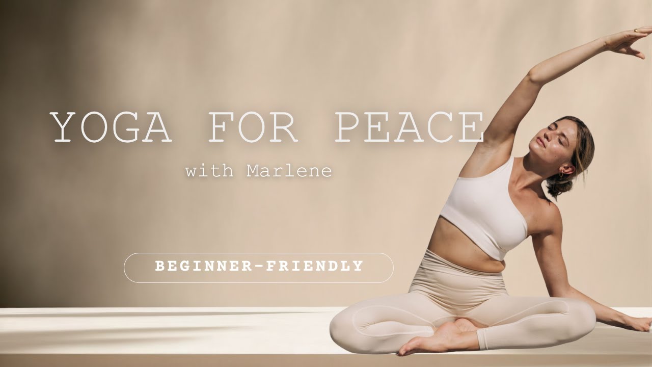 Calm Yoga for Inner Peace | Slow Flow + Meditation to Release Anxiety ...
